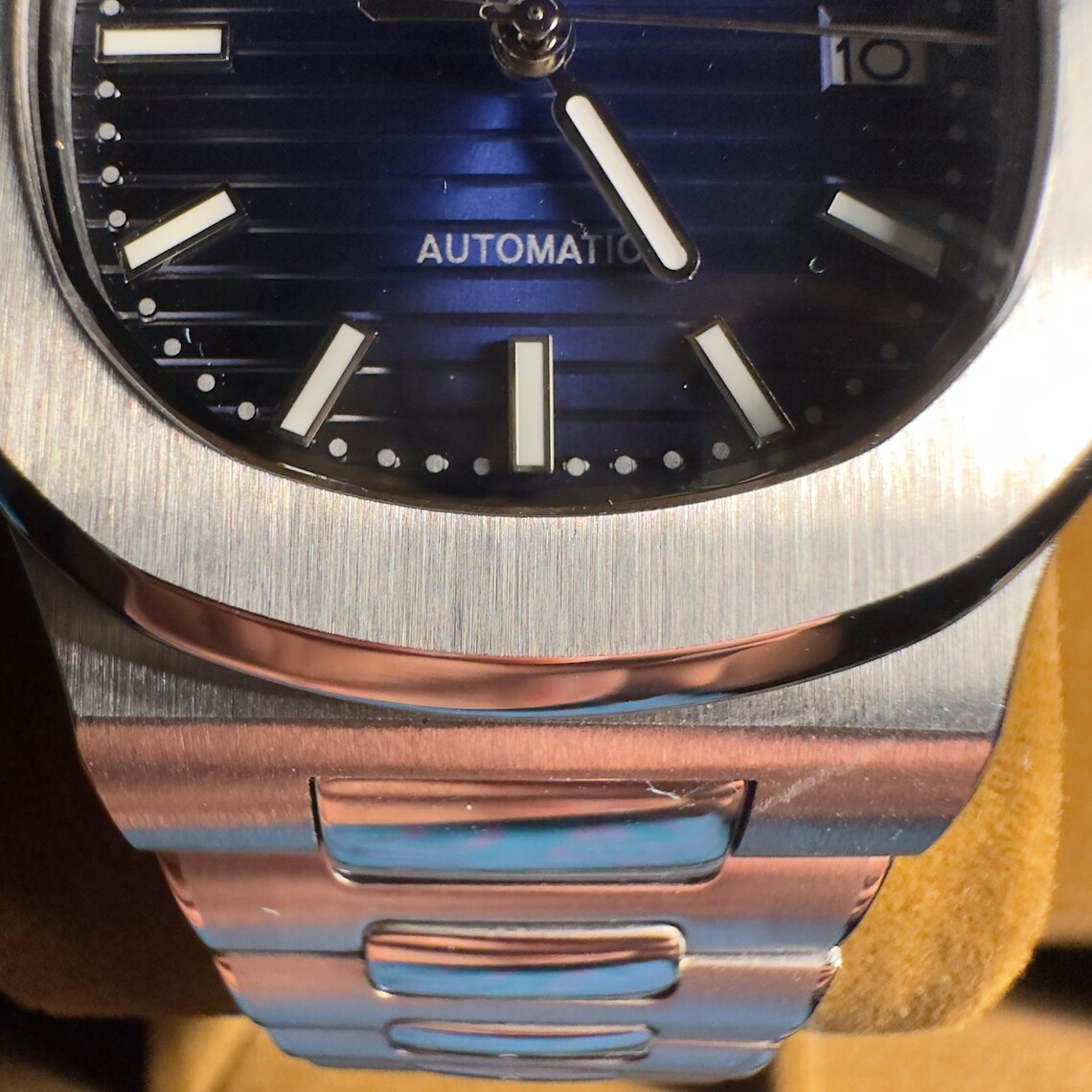 Seiko Nautilus Custom Automatic Watch With NH35 Movement Sapphire Glass - Etsy