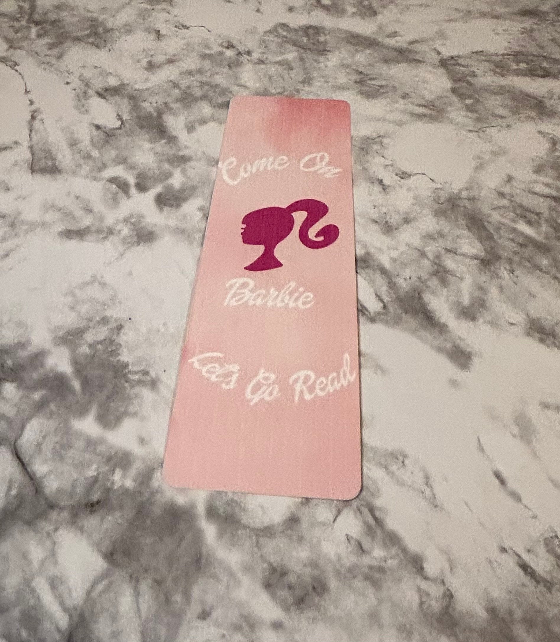 Come on Barbie Let's Go Read Bookmark Barbie Themed - Etsy
