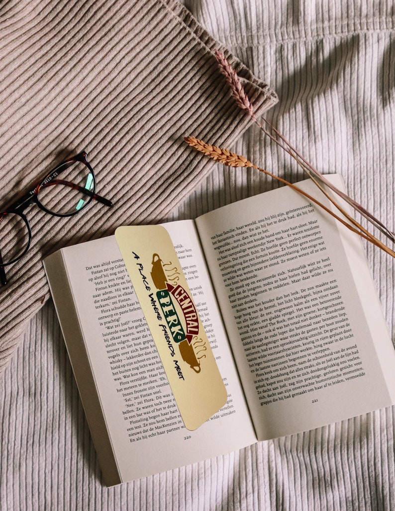 Friends Theme Bookmarks , Friends Tv Show , Bookmarks , Curved ...