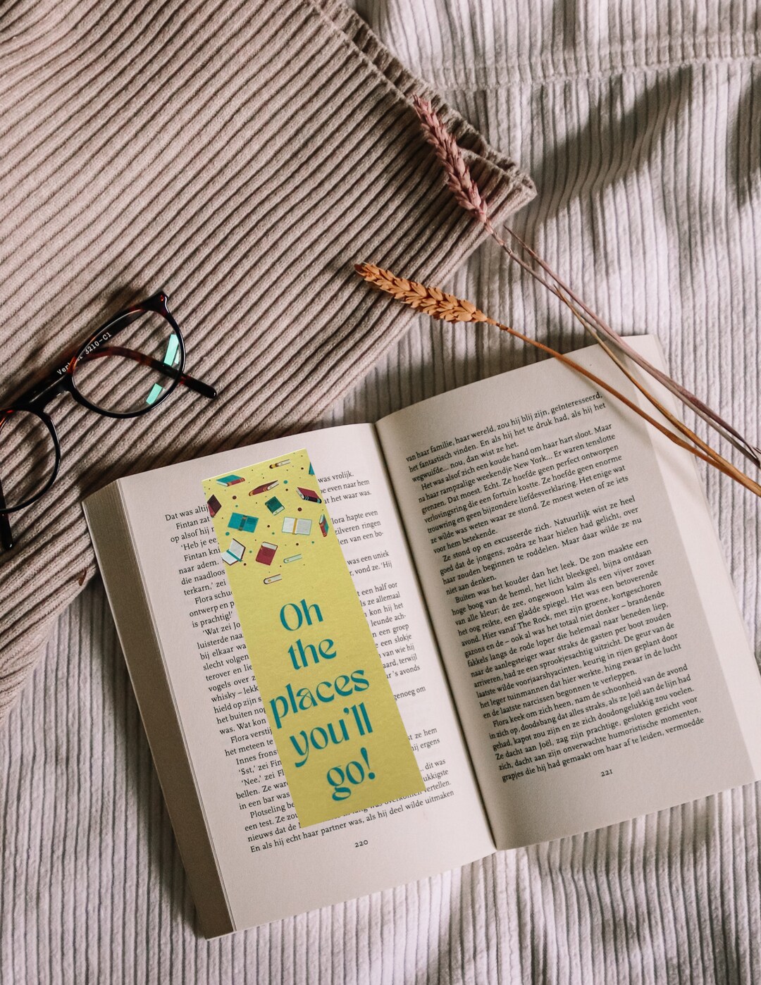 Dr. Seuss Bookmark , Oh the Places You'll Go Bookmark , Kids Bookmark ...