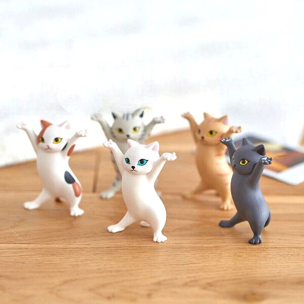 Cute Cat Figurine - Etsy