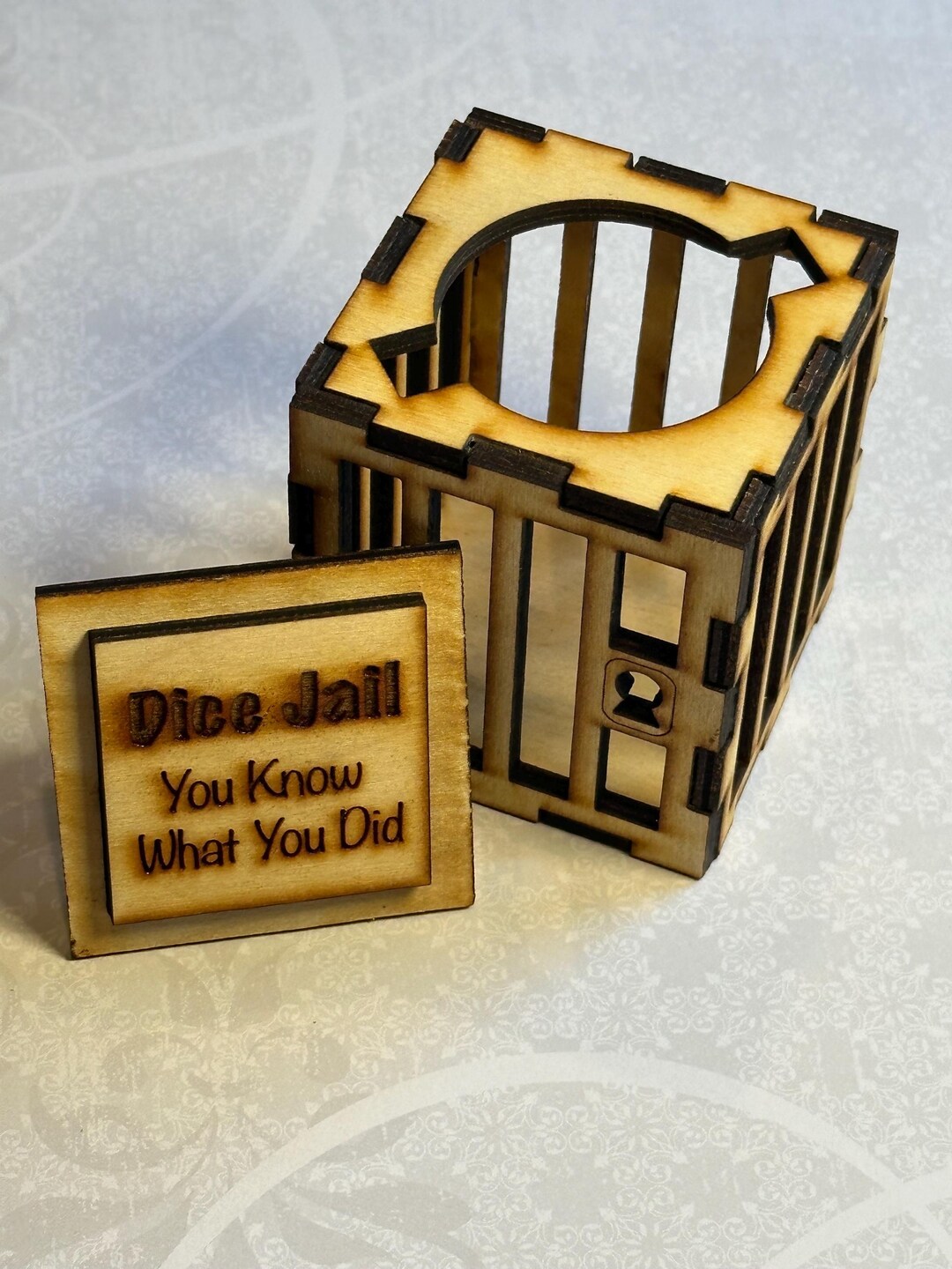 Dice Jail | Jail for Misbehaving Dice | RPG Gift Idea | RPG Tools ...