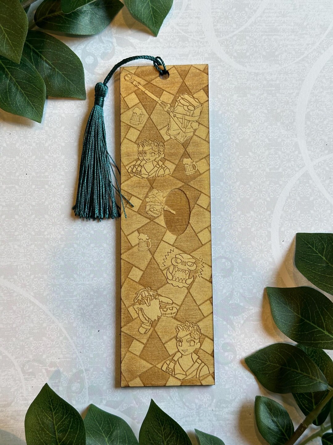 Ashton Bookmark | Critical Role Campaign 3 | Wooden Bookmark | D&D - Etsy