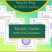 Mandala Guidance, Practice Sheets & Coloring (50 Pages), Learn to Draw ...