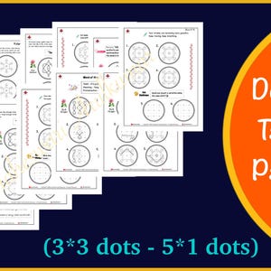 Mindful Loops, Tangled Kolam Practice Templates, Unlock Calm ...