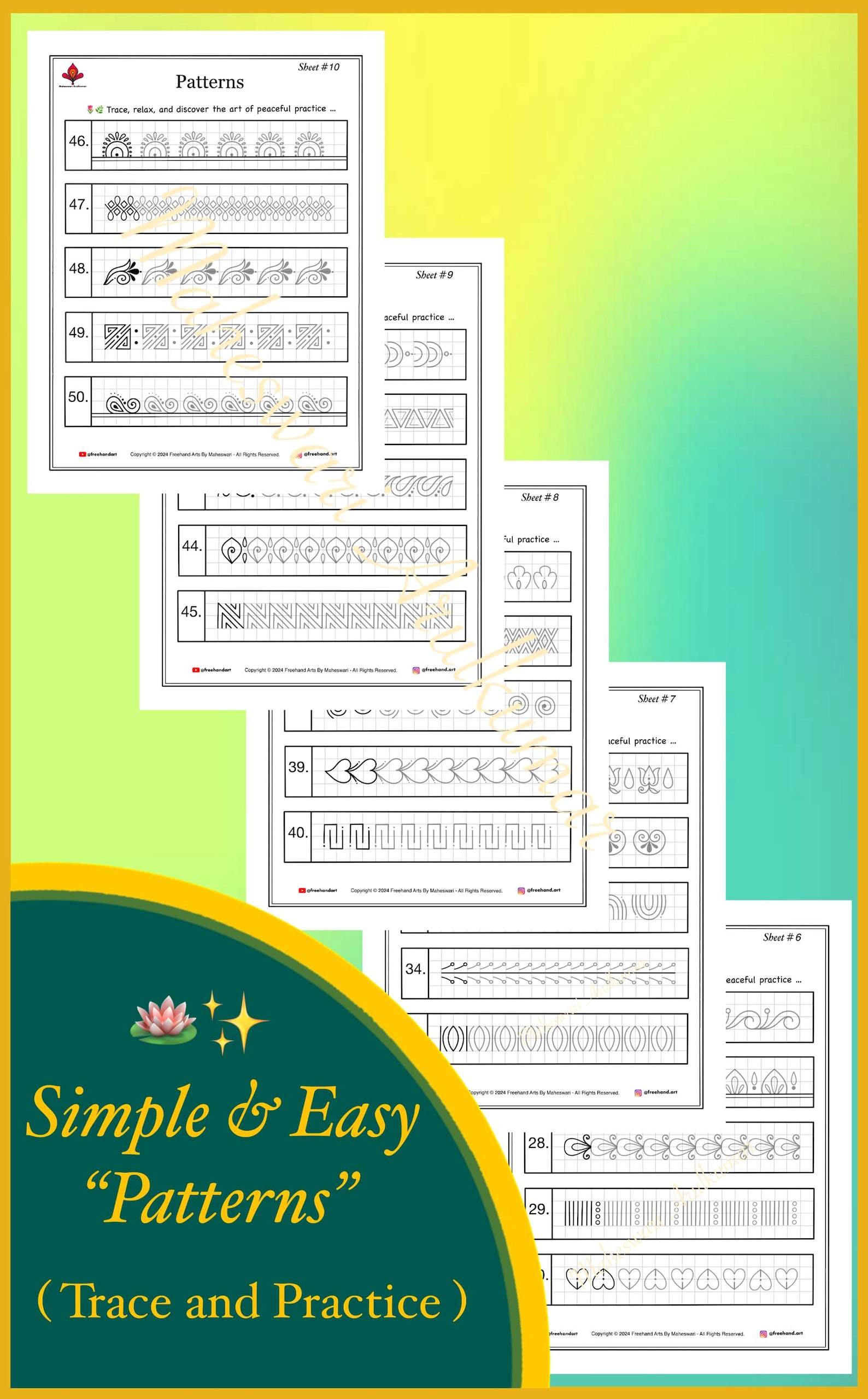 Simple & Beginner-friendly Pattern Templates for Mindful Tracing and ...