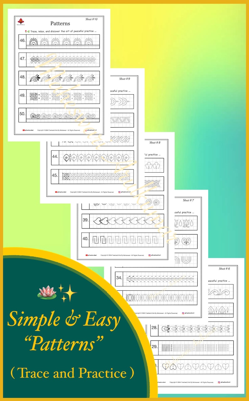 Simple & Beginner-friendly Pattern Templates for Mindful Tracing and ...