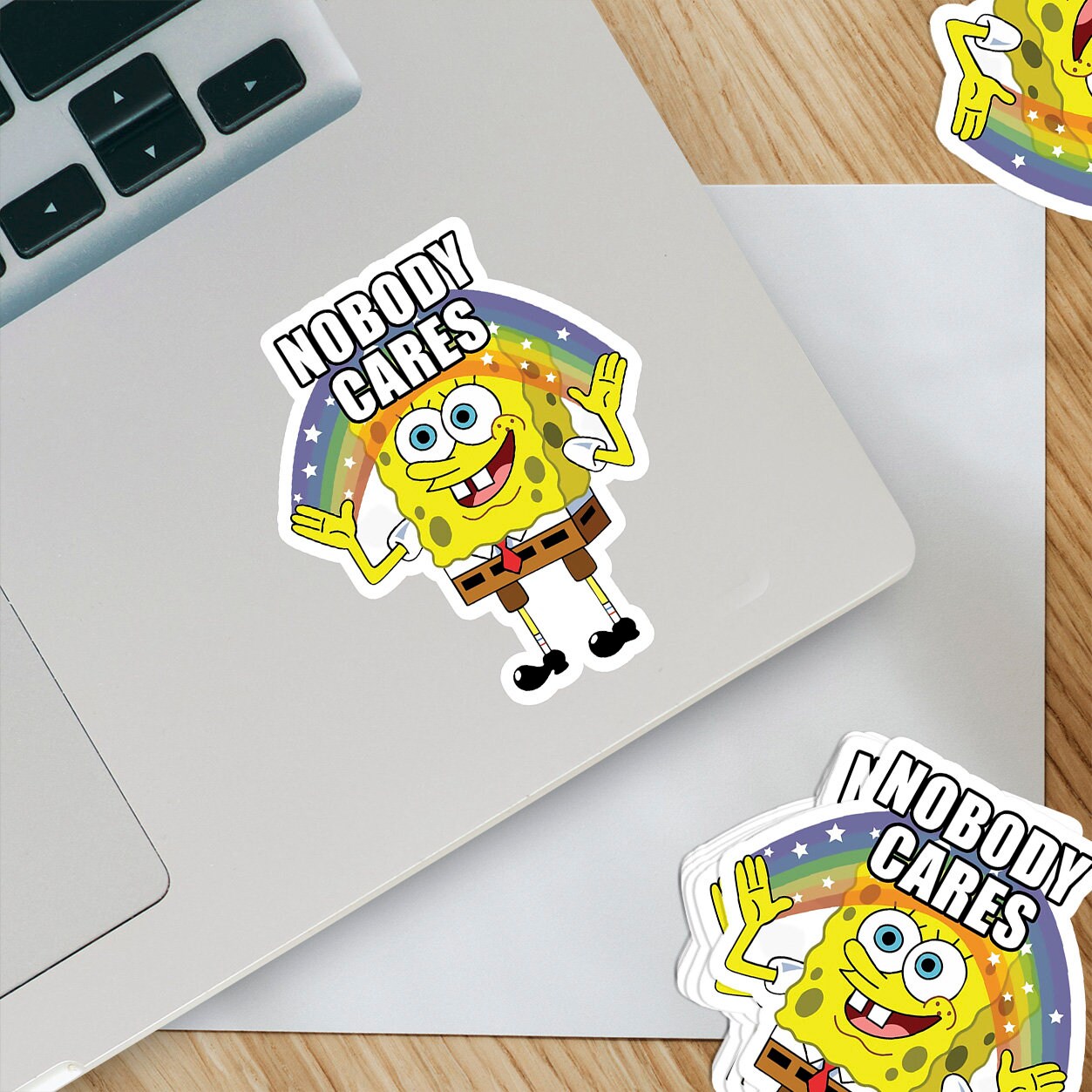 Nobody Cares Sticker - Etsy