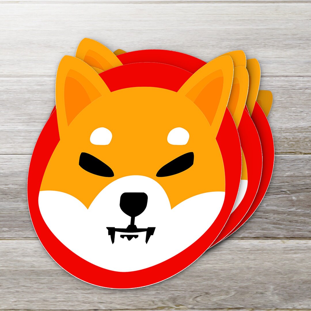 Shiba Inu (SHIB) Sticker - Etsy