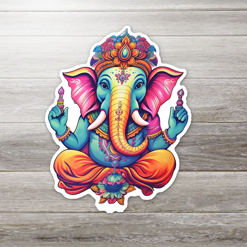 Ganesh Stickers - Etsy
