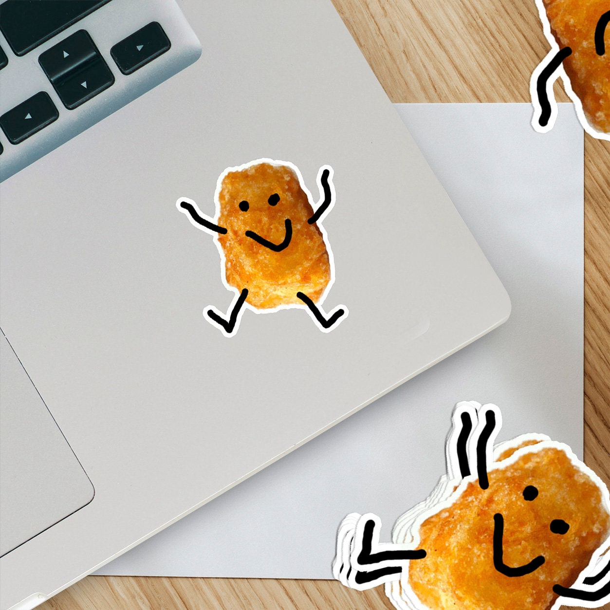 Tator Tot Guy Sticker - Etsy