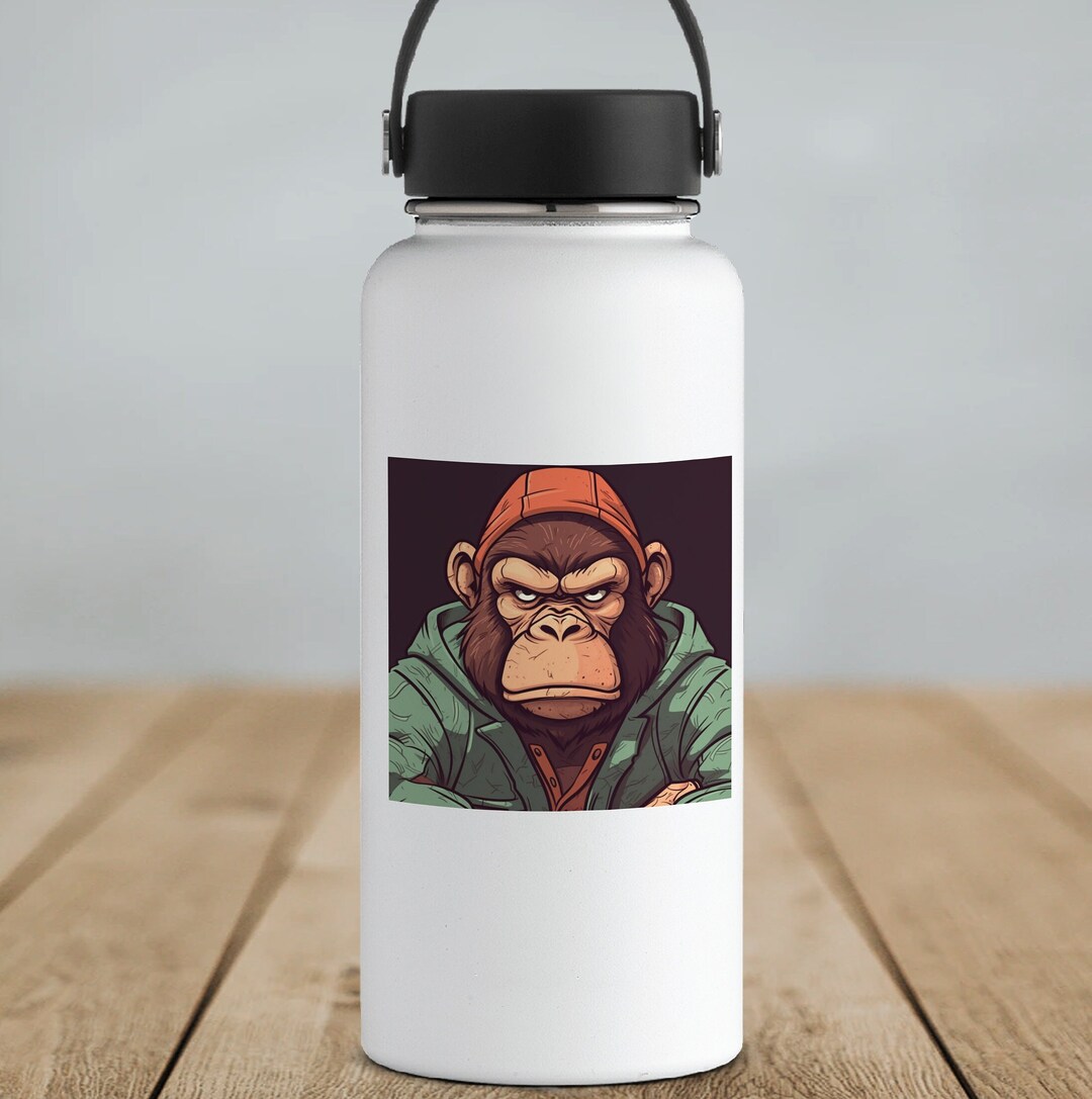 Angry Ape Sticker - Etsy