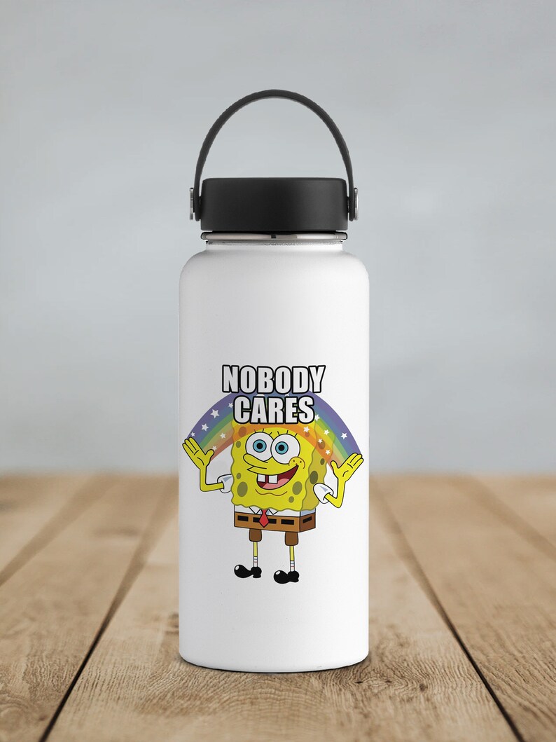 Nobody Cares Sticker - Etsy