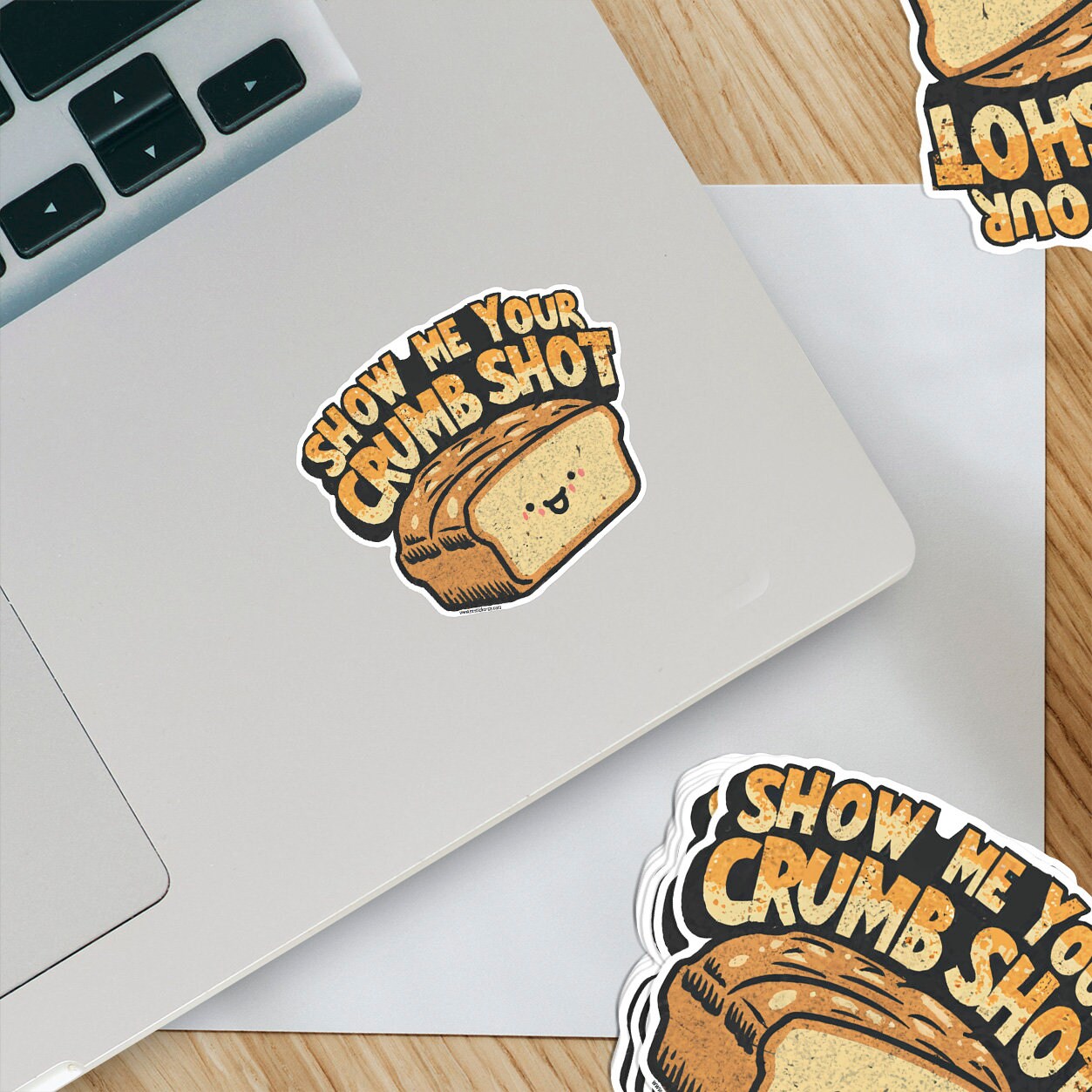 Show Me Your Crumb Shot Sticker Smiley Face - Etsy