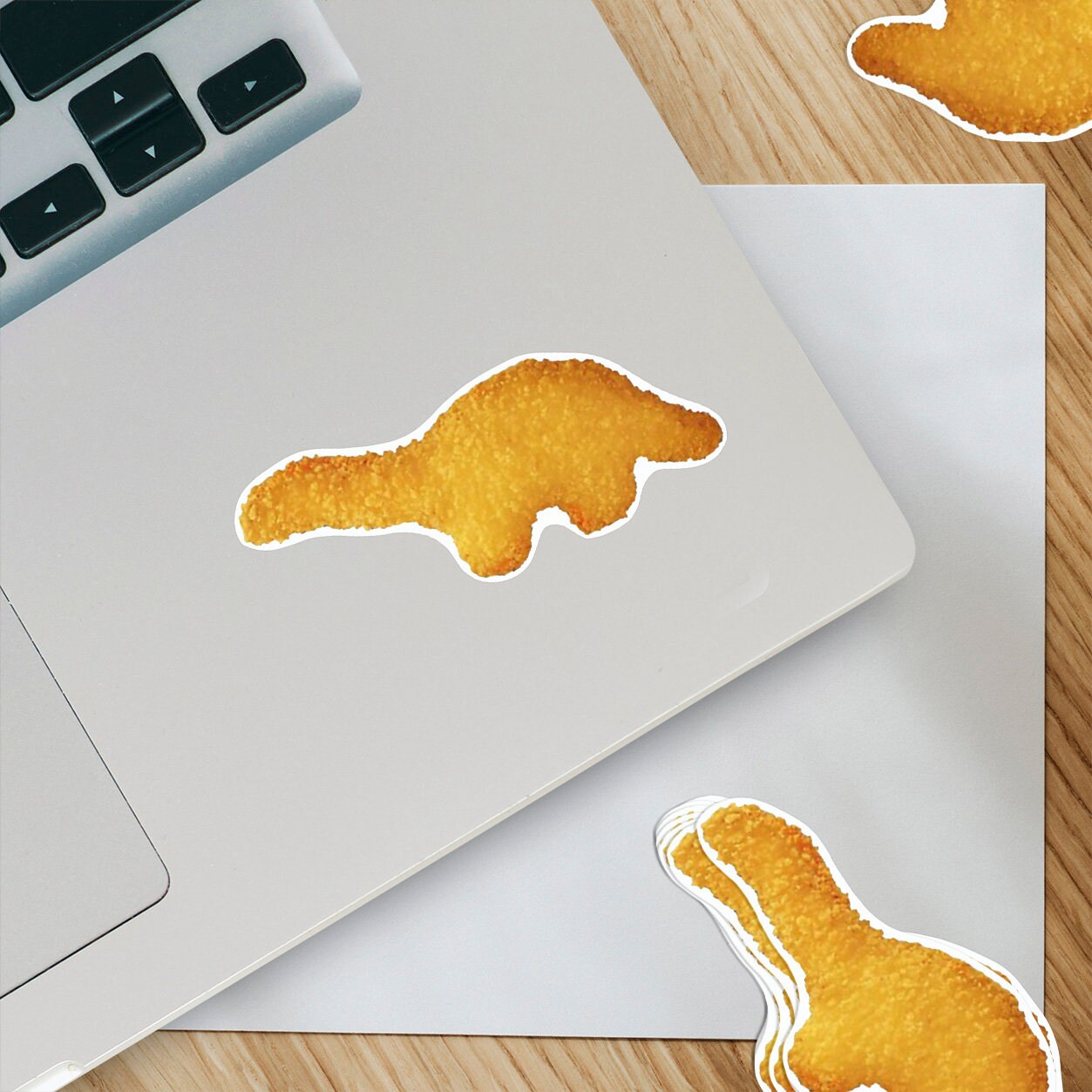 Dino Nugget Sticker Realistic - Etsy