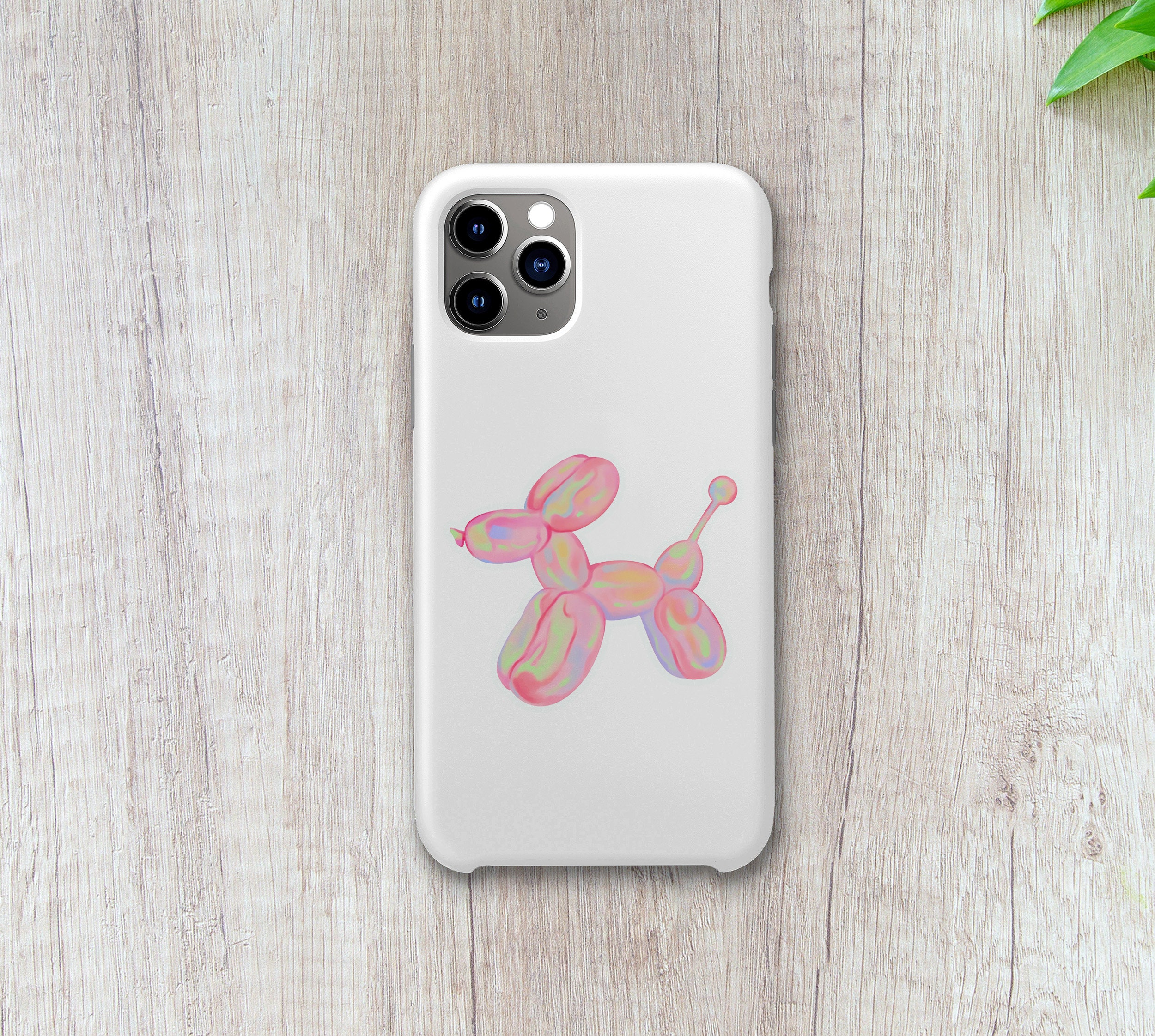 Pink Oil Slick Balloon Animal Sticker- Dog - Etsy