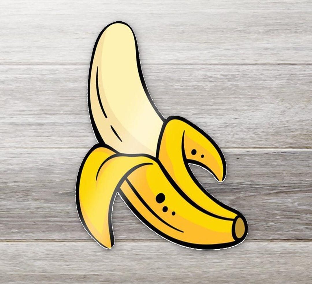 Duct Taped Banana Sticker: Photo Realistic, Durable - Etsy