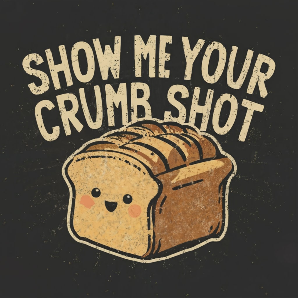 Show Me Your Crumb Shot Sticker Excited Face - Etsy
