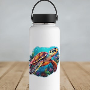 Sea Turtle Sticker - Etsy
