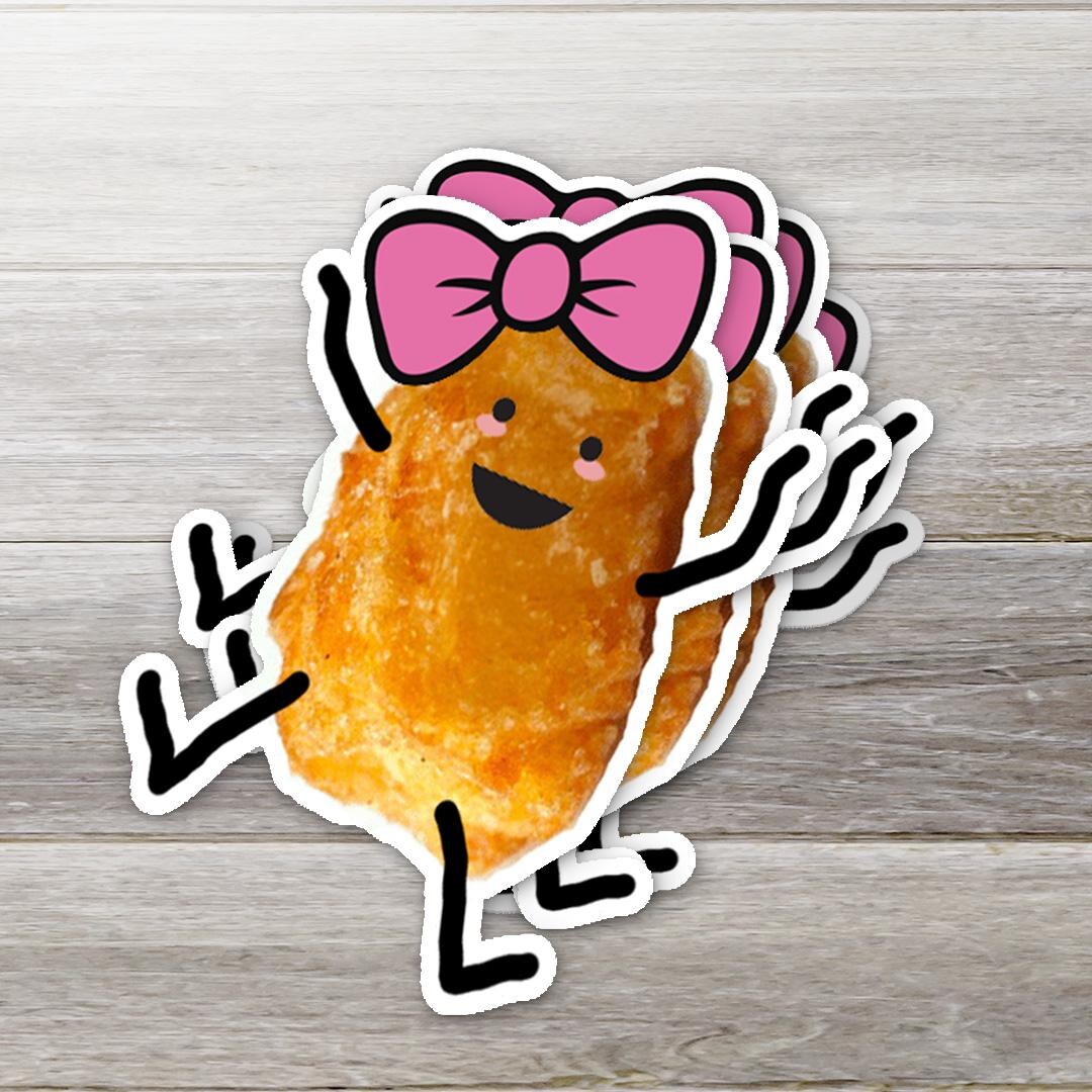 Tater Tot Girl Sticker - Etsy