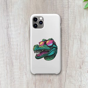 Cool Crocodile Sticker - Etsy