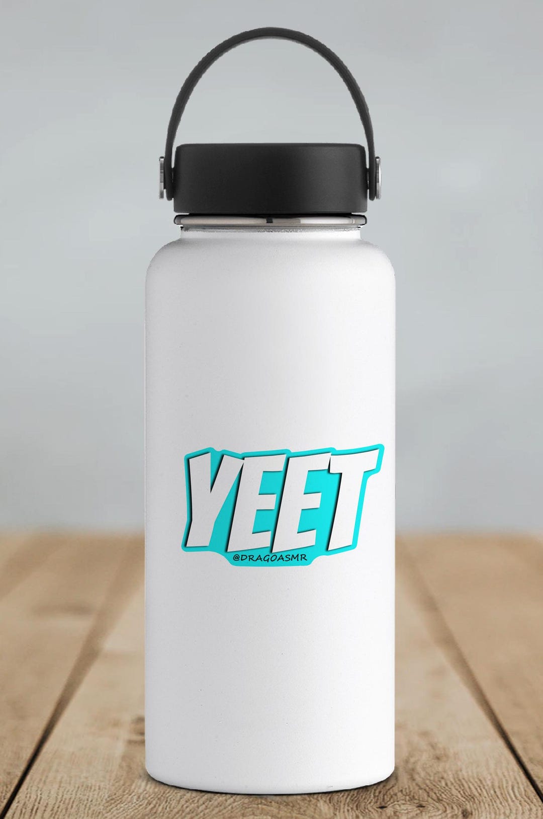 Drago ASMR YEET Sticker - Blue - Etsy