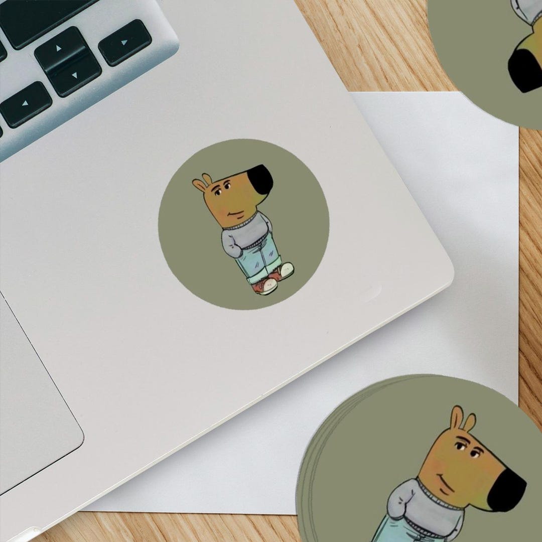 Chill Guy Meme Coin- Sticker - Etsy