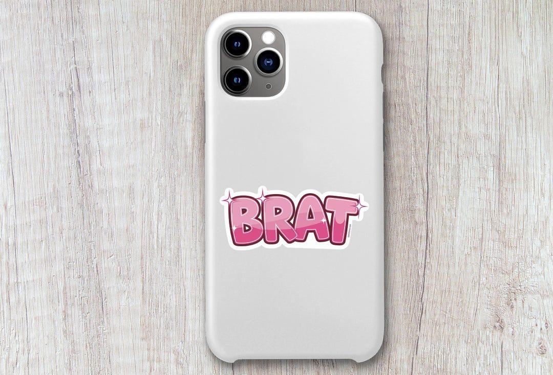 Brat Sticker: Sassy Attitude, Weatherproof Vinyl - Etsy