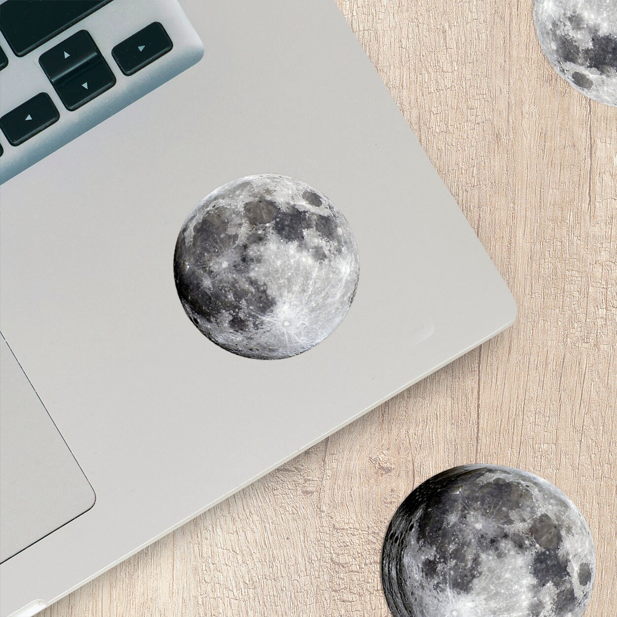 Neon Moon Sticker Realistic - Etsy