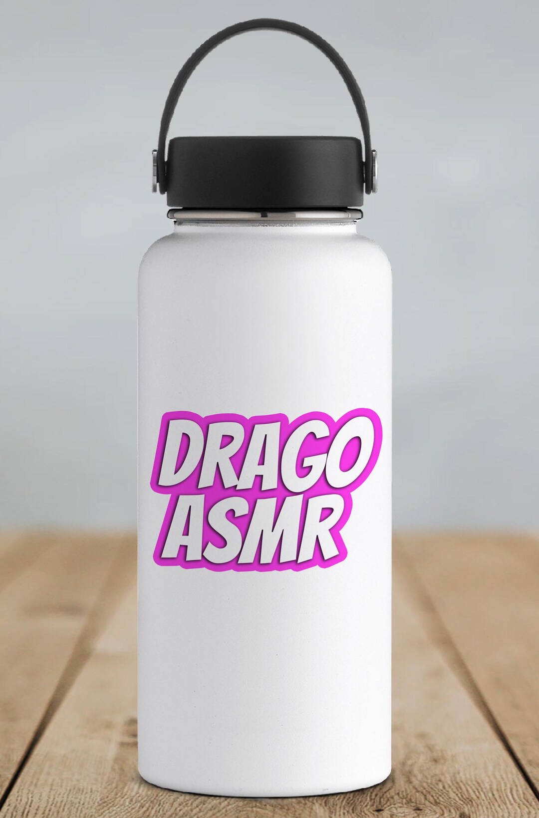 Drago ASMR Sticker - Pink - Etsy