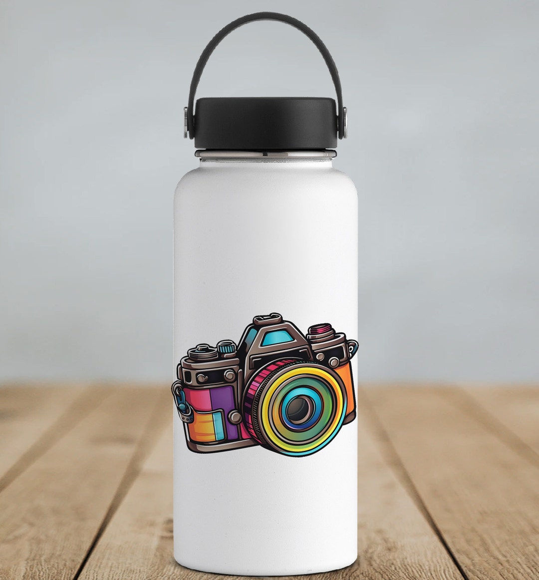 Colorful Camera Sticker-bold - Etsy