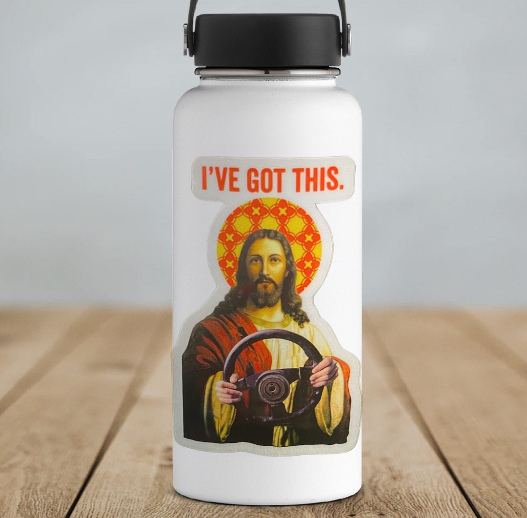 Jesus Take the Wheel Sticker - Etsy