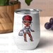 Glamorous Chibi Doll Red Hair Digital Paper Dolls Glamorous - Etsy