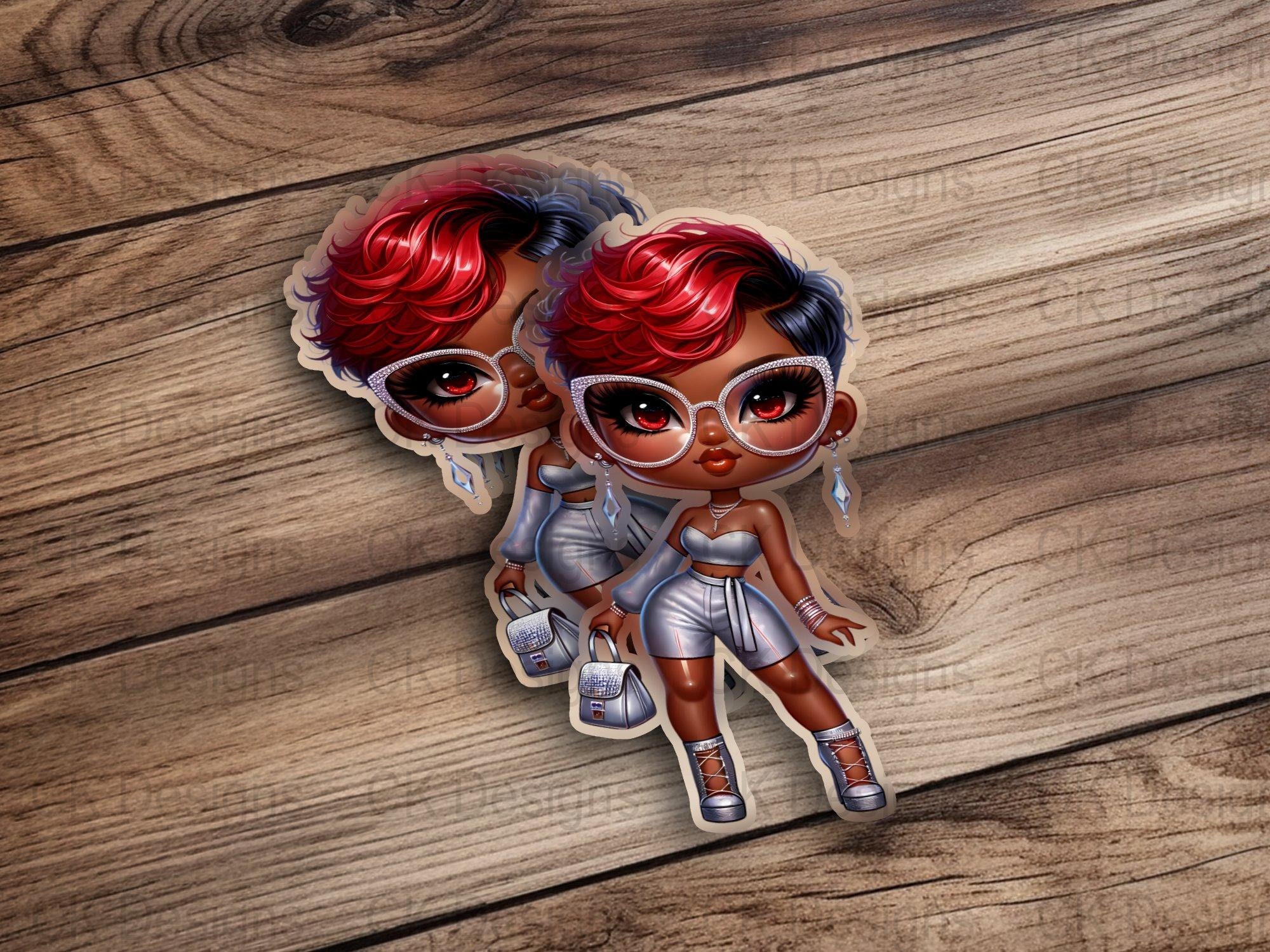 Glamorous Chibi Doll Silver Boots, - Etsy