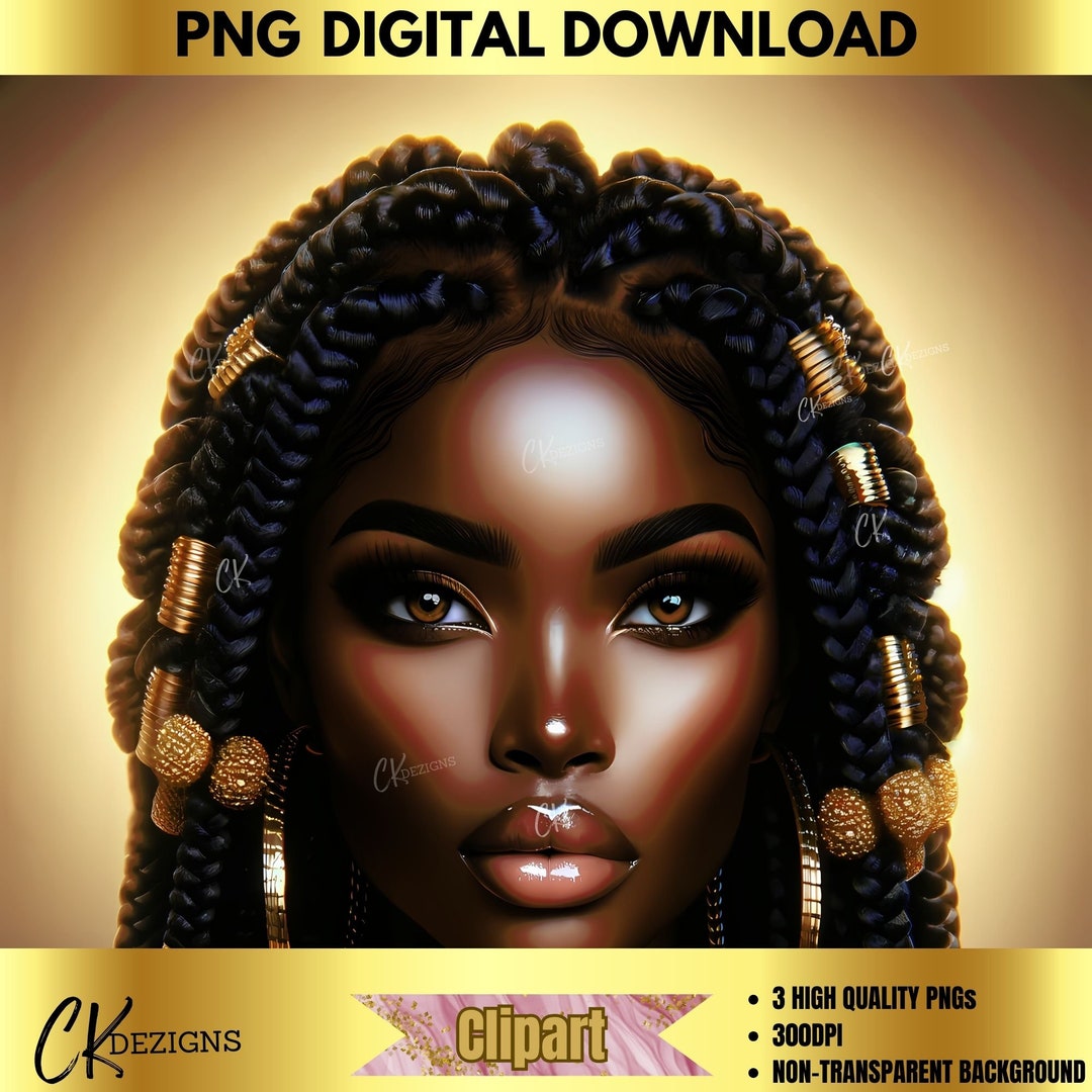 African-american Clip Art | Digital Art Download| Exclusive Designs ...
