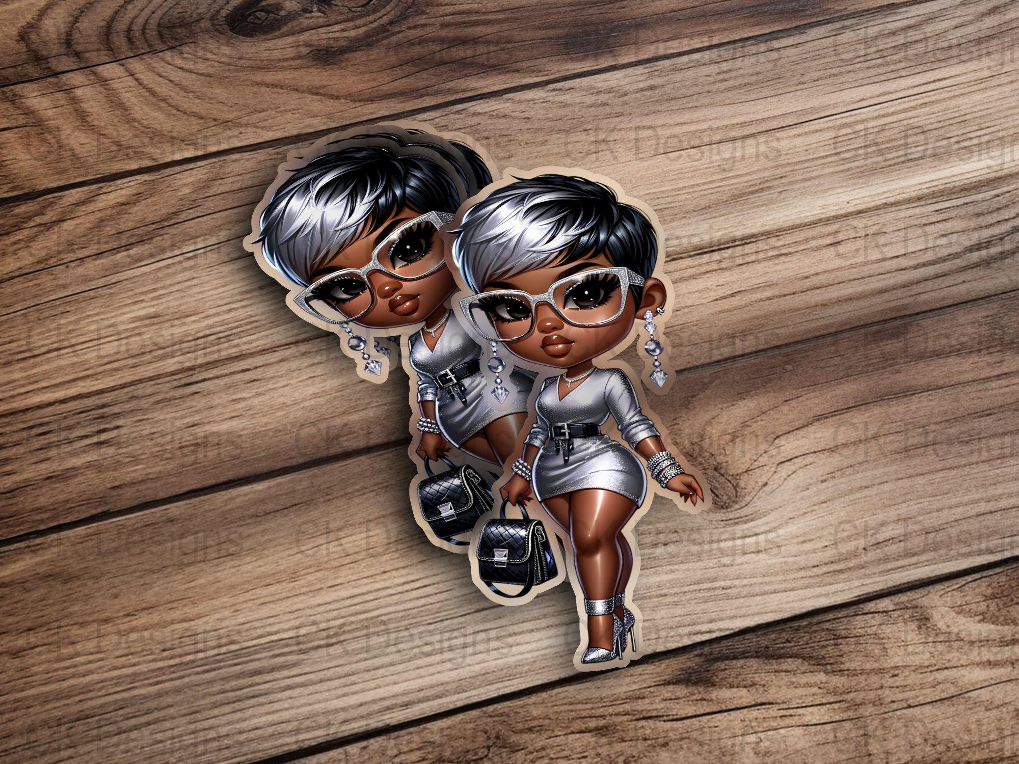 Glamorous Chibi Doll Silver Dress, Chibi Birthday Dresses Girl, Chibi ...