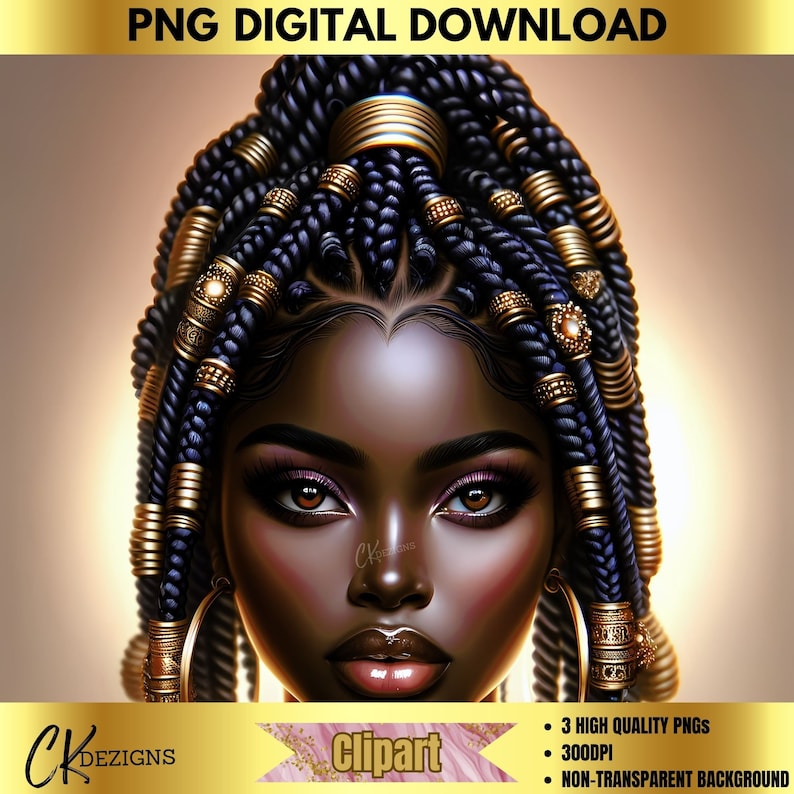 African-american Clip Art Digital Art Download Exclusive Designs PNG ...