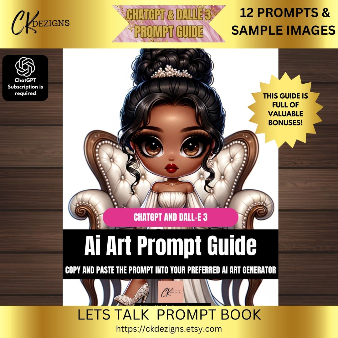 Let's Talk Dall-e 3 Prompt Guide - Chatgpt4 & DALL-E 3 |12 Prompts,12 ...