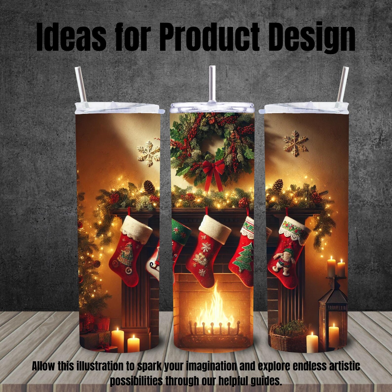 Christmas Scene GPT: Push Button Art Creation | Unique Digital Art ...