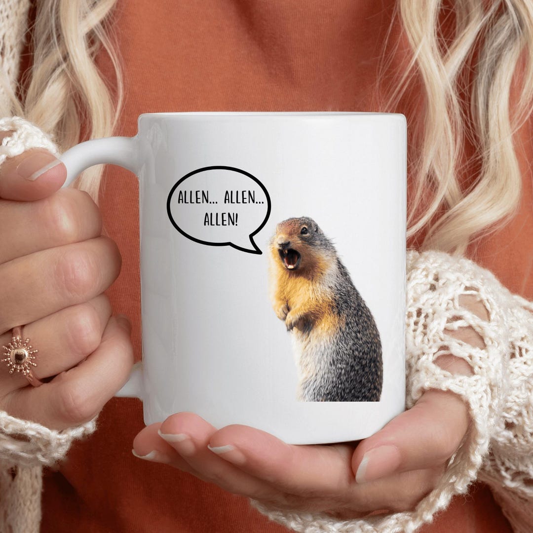 Allen Gopher Coffee Mug, Youtube Funny Mug - Etsy