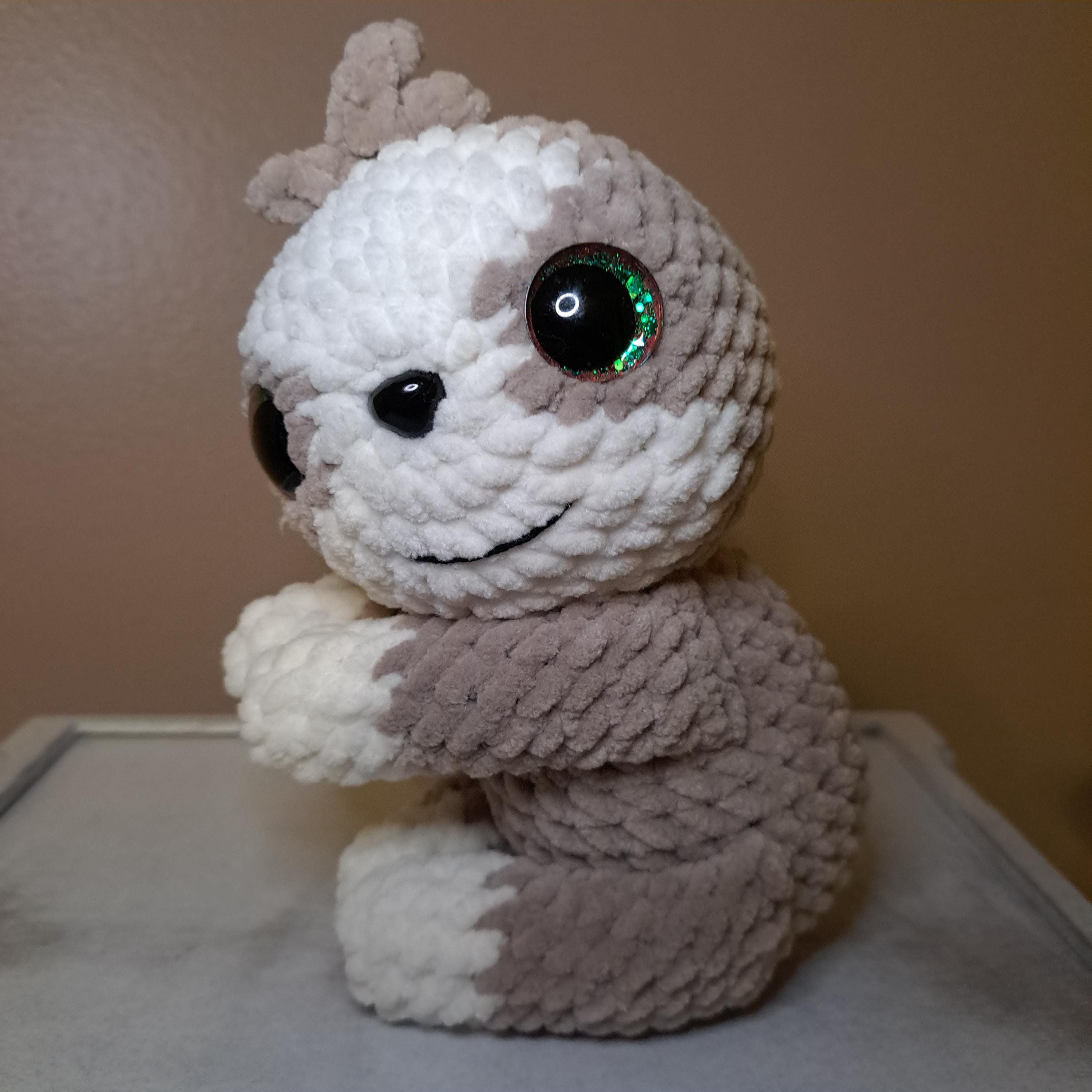 Sid the Sloth Made to Order Custom Crochet Plush Cute Unique Stuffed ...