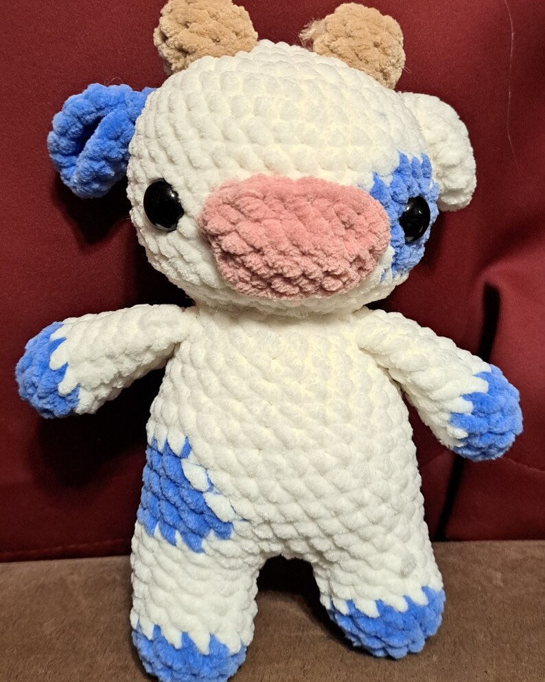 Handmade Made to Order Custom Stuffed Crochet Plush Cute Unique Spotted ...