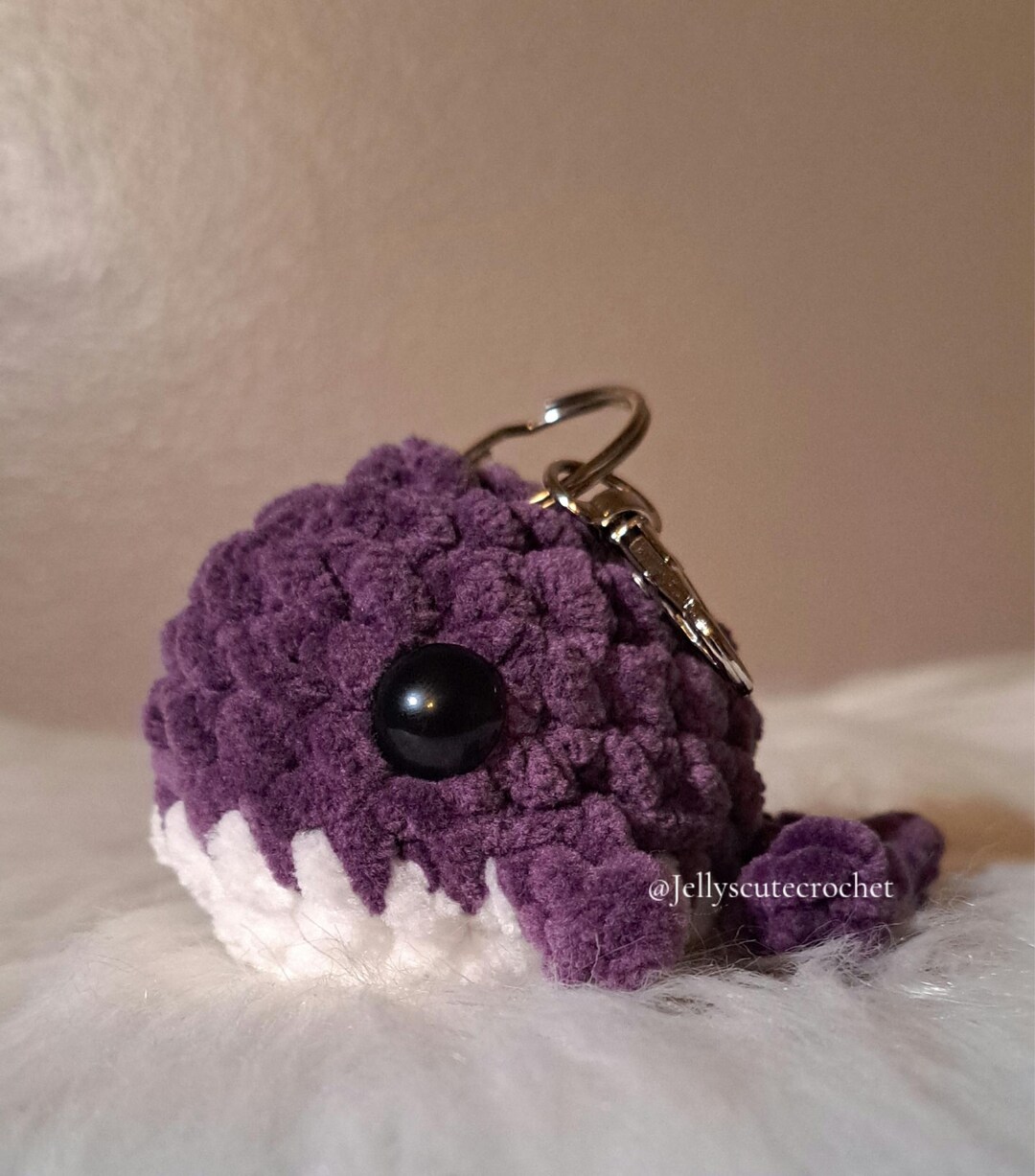 Walnut the Whale Made to Order Custom Crochet Plush Cute Unique Bag ...