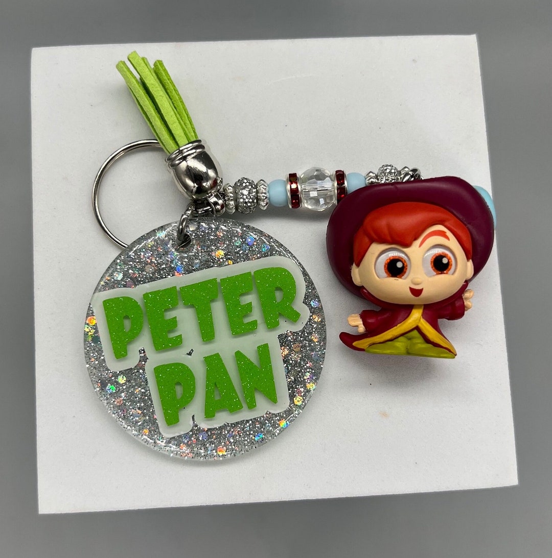 Peter Pan Dressed as Captain Hook Series 11 Glitter Keychain Doorables ...