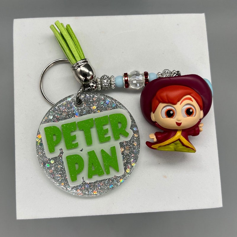 Peter Pan Key Chain - Etsy