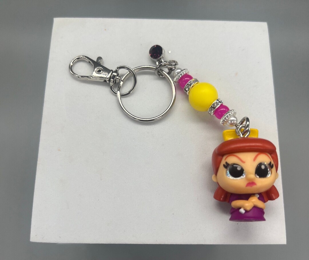 Disney Anastasia Stepsister From Cinderella Keychain Lanyard Doorables ...