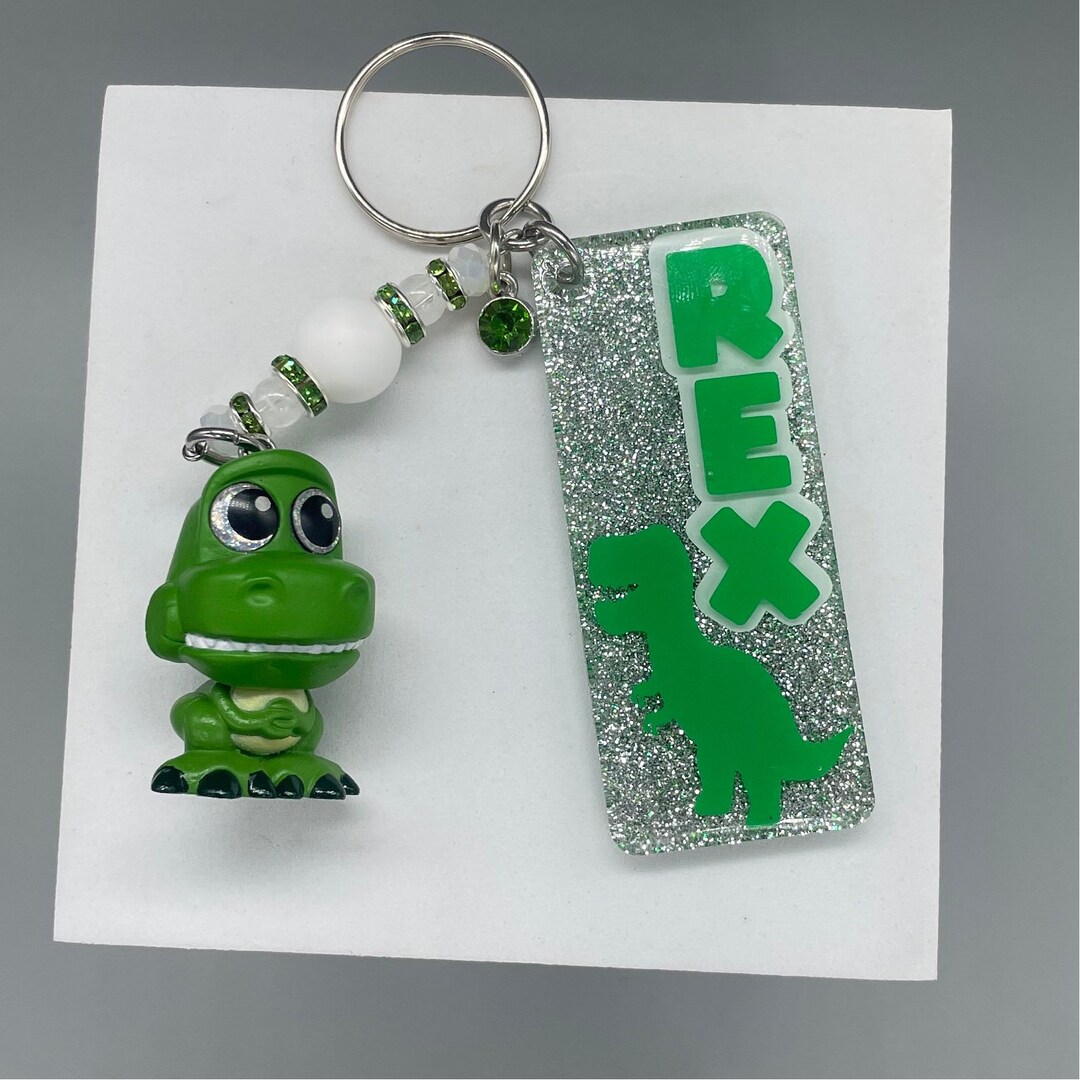 Rex Dinosaur Toy Story Keychain Doorables/dinosaur - Etsy