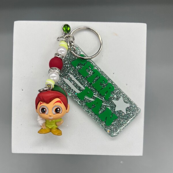 Peter Pan Key Chain - Etsy