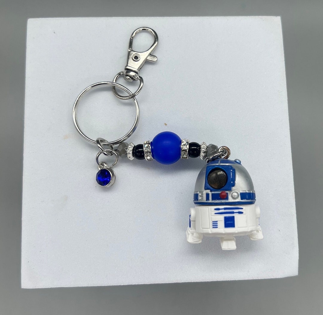 R2D2 From Star Wars Keychain Lanyard Doorables/star Wars Keyring/star ...