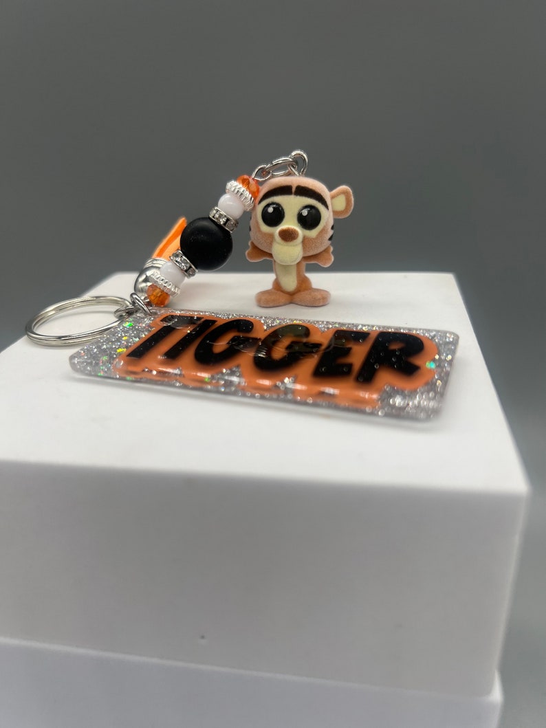 Tigger fuzzy From Winnie the Pooh Keychain Doorables/tiger Keychain ...